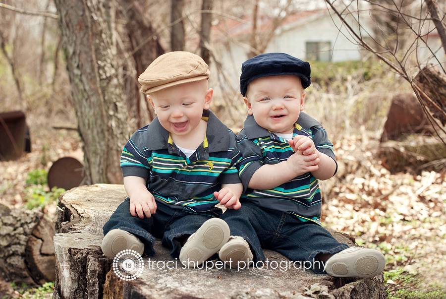 The Twins at 9 Months | Mishawaka Baby & Child Photographer » Traci ...